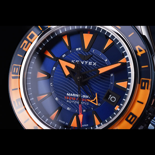 KENTEX マリンGMT ブルーxオレンジ [S820X-06] | ケンテックスジャパン – Kentex